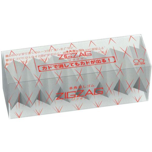 48 Corner Zigzag Eraser (Sun-Star Stationery) – Fujinote