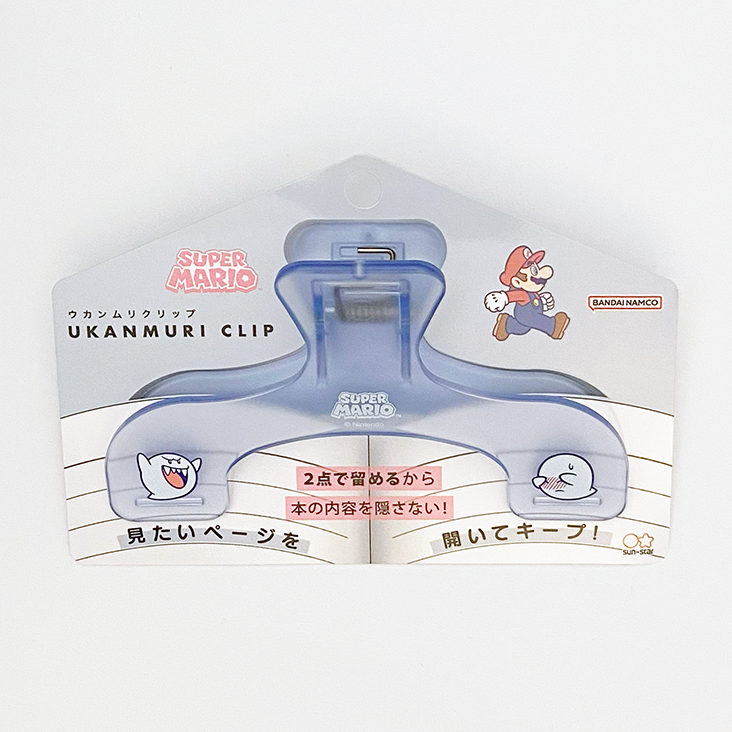 Super Mario Ukanmuri Book Clip (Sun-Star Stationery) [Limited] – Fujinote